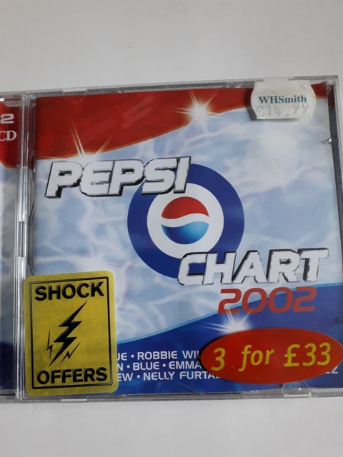 PEPSI CHART 2002 by Various Artists (CD, 2001) DOUBLE CD IN VERY GOOD ...