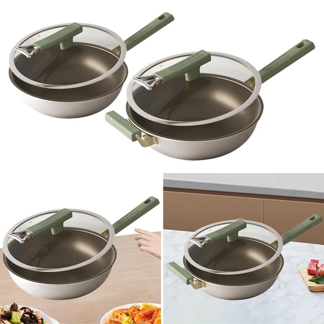 POÊLE À FRIRE antiadhésive multifonctionnelle pour restaurant en plein air, EUR 166,37 - PicClick FR