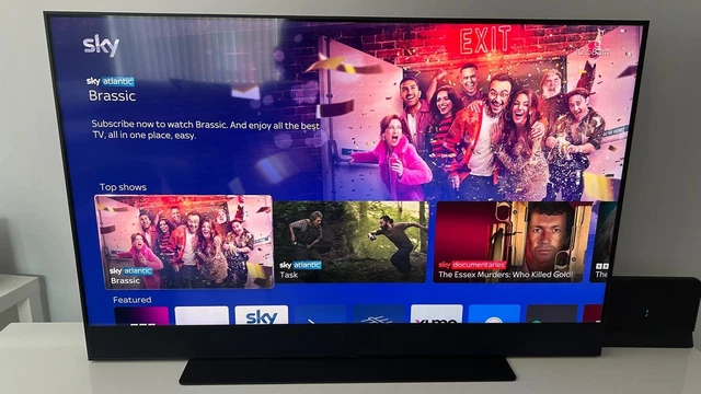 SKY GLASS 43& 4K UHD LED TV Dolby Atmos, £200.00 - PicClick UK