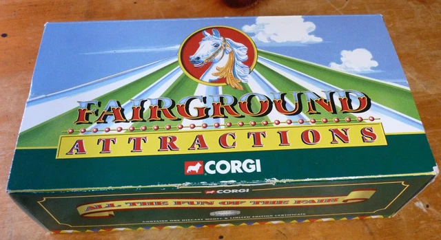 CORGI FAIRGROUND ATTRACTIONS. John Harris's Gallopers. Complete. Boxed ...