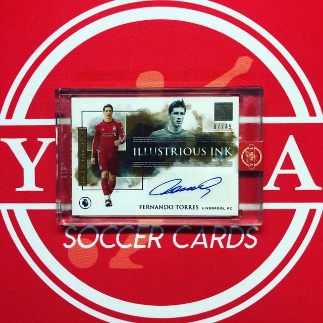 FERNANDO TORRES IMPECCABILE Illustre Inchiostro Auto /49 Liverpool ...