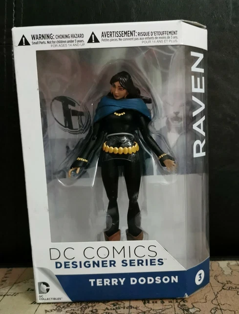 FIGURINE ARTICULÉE DC Comics Designer Series 6" RAVEN par Terry Dodson ...