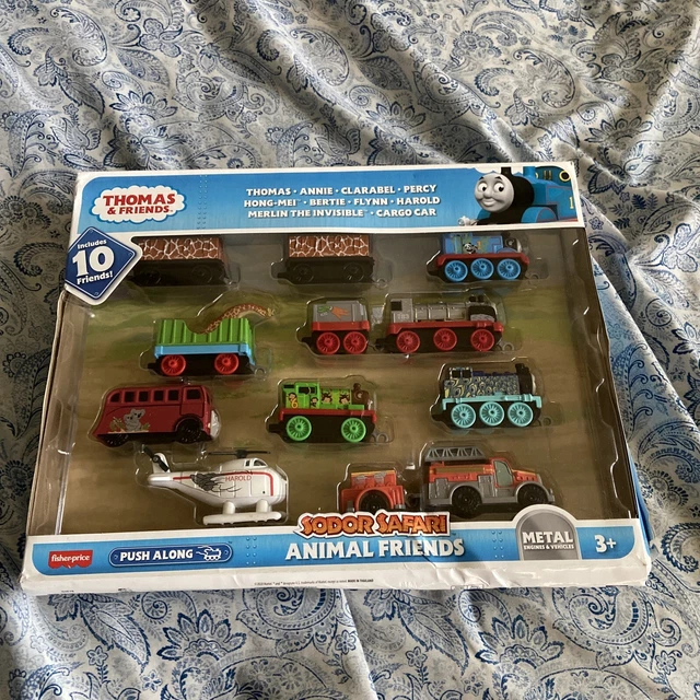 THOMAS & FRIENDS Sodor Safari Animal Friends Metal Push Along GYF78 ...