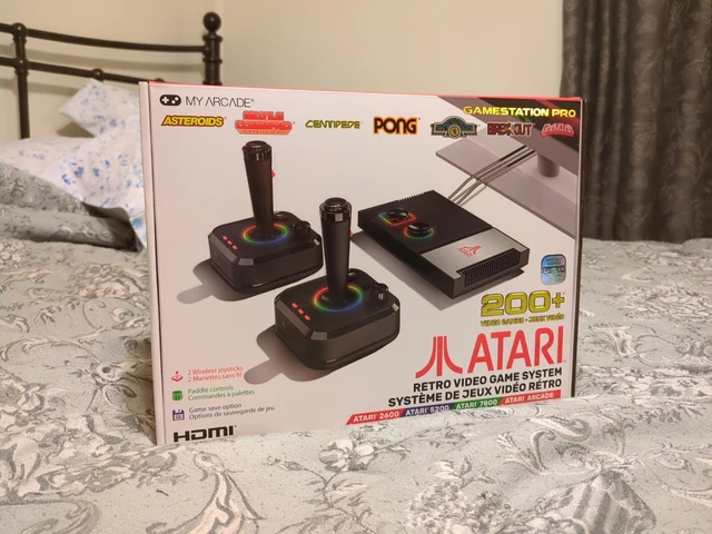 MY ARCADE ATARI GameStation Pro Plug N Play Video Game System | 200 ...