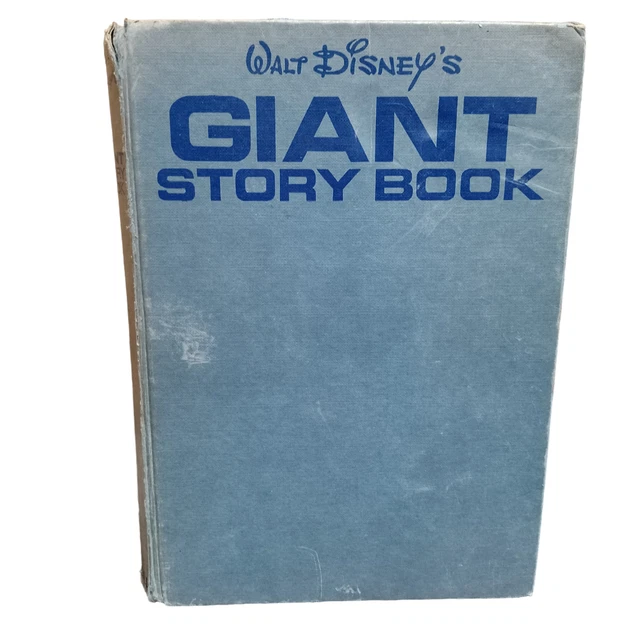 VINTAGE WALT DISNEYS Giant Story Book Hard EUR 5,32 - PicClick IT