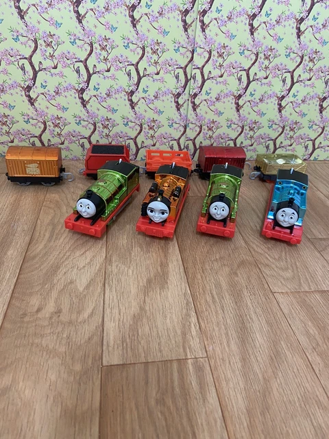 THOMAS THE TANK engine trackmaster train bundle- Battery Operated ...