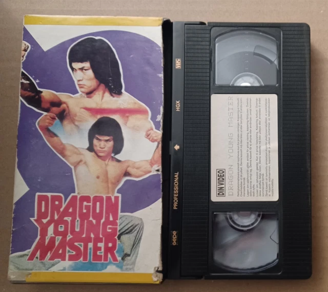 DRAGON YOUNG MASTER (1) / Swedish Pal Vhs / Din Video Label £59.99 - PicClick UK