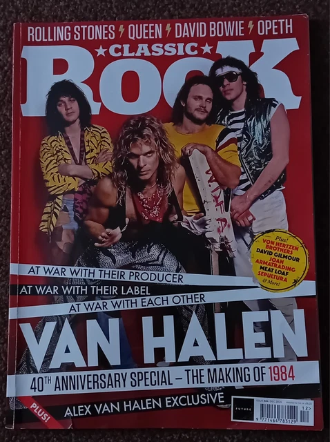 Classic Rock Magazine Issue 334 December 2024 Van Halen Rolling Stones Queen £175 Picclick Uk
