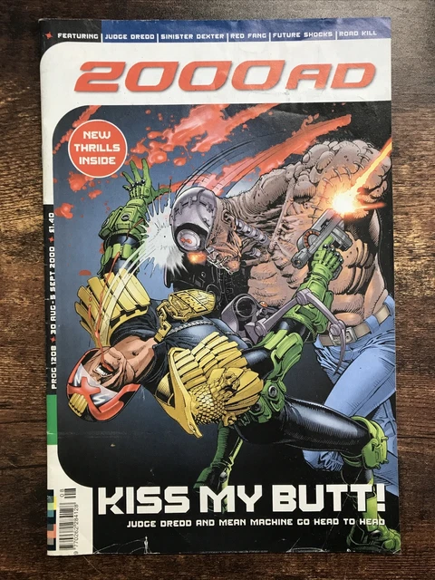 2000AD PROG # 1208 - 20th Aug 2000 Judge Dredd UK Comic Book EUR 34,40 ...