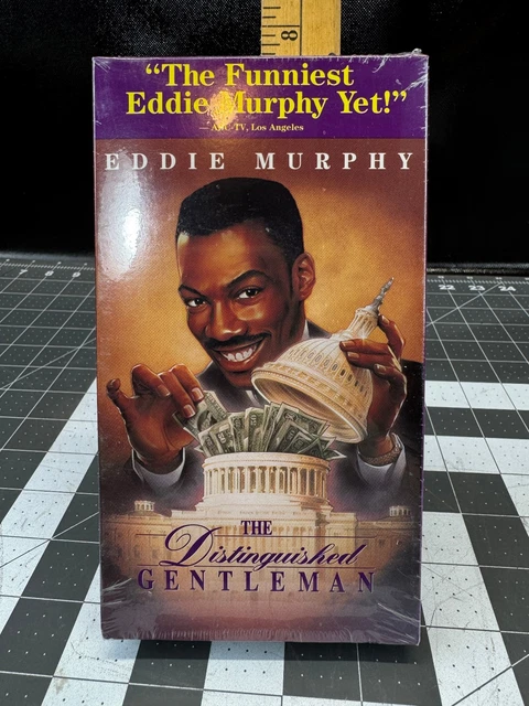 THE DISTINGUISHED GENTLEMAN Eddie Murphy (VHS 1993 SEALED) Proof of Purchase £6.27 - PicClick UK