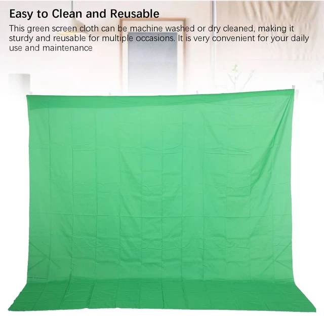 GREEN SCREEN BACKDROP Green Screen Photography Backdrop Non Glossy For ...