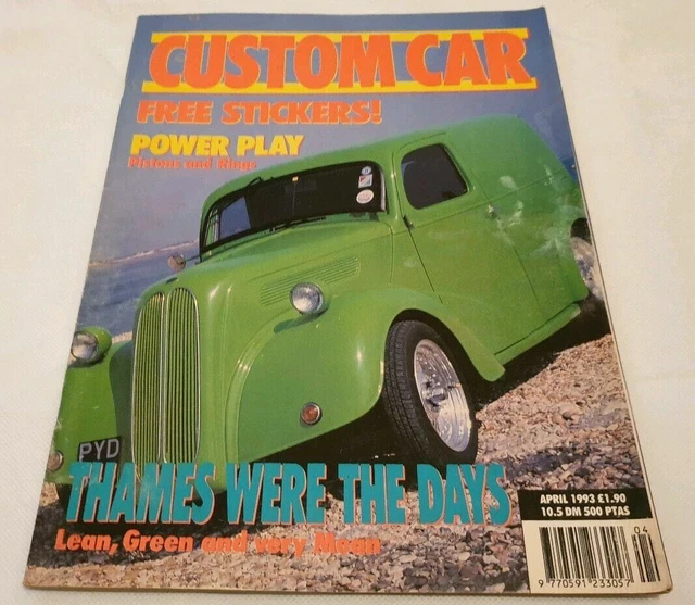 CUSTOM CAR MAGAZINE April 1993 Vintage Car Magazine 1990s Car Magazine ...