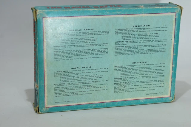 LE JEU DE la bataille Navale Edition Couvat jeu de société jeux touché ...