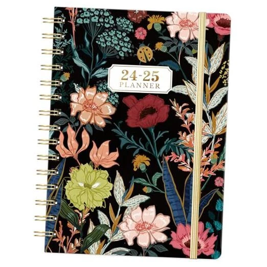 PLANNER 2024-2025 - Academic Planner 2024-2025, JUL 2024 - JUN Black ...