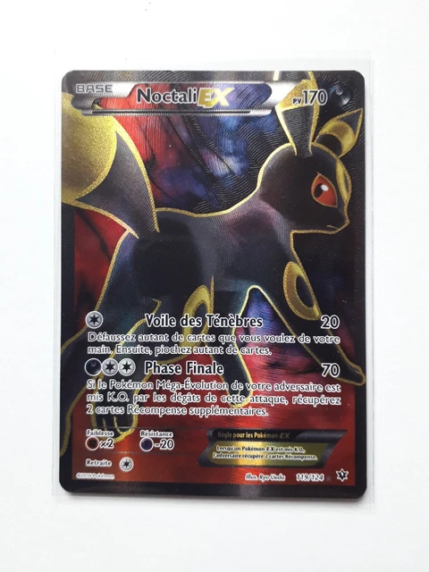 CARTE POKÉMON NOCTALI EX -Full Art -119/124 -FR -2016 EUR 19,50 ...