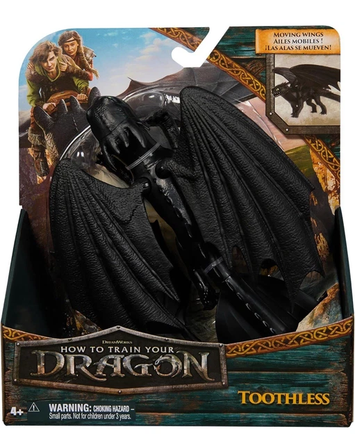 DREAMWORKS DRAGONS HOW To Train Your Dragon Toothless Action Figure £26 ...
