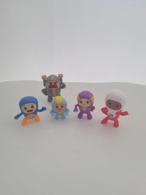 CBEEBIES GO JETTERS Figure Toy Bundle Magazine Toys Glitch Grimbler ...