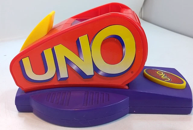 VINTAGE UNO DEALER Machine - Complete With 112 Cards- Card Launcher ...
