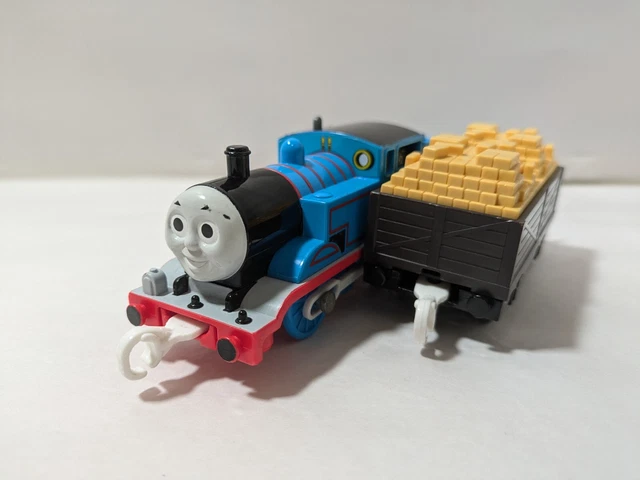 THOMAS AND FRIENDS TOMY Plarail Trackmaster Back and Go Thomas seltener ...