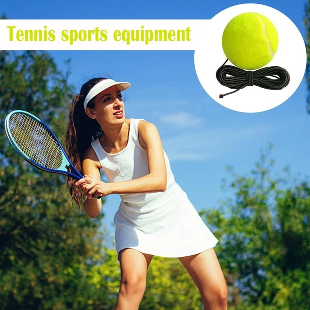 SINGLE PLAYER ELASTIC Ball Base with String Tennis Ball Lot G6 £6.07 ...