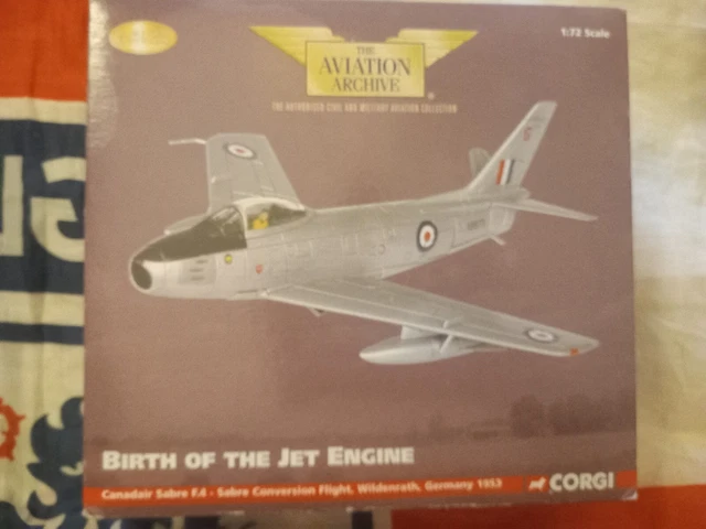 CORGI AA35812 1:72 Canadair Sabre F4-Sabre Conversione Volo Wildenrath ...