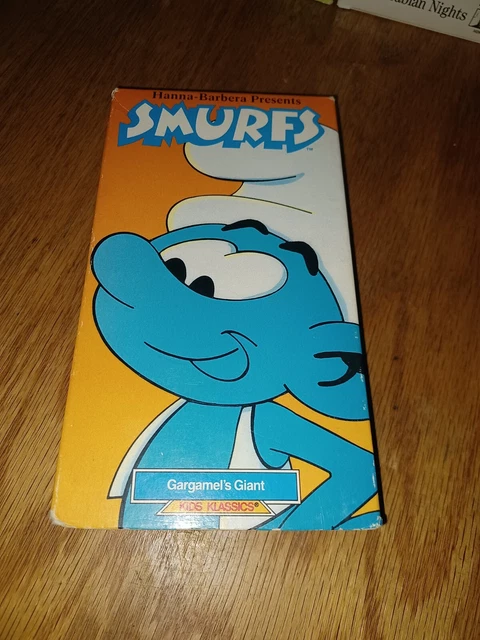 SMURFS HANNA-BARBERA GARGAMEL'S Giant 1987 Kids Klassics VHS Tape. 6/22 ...