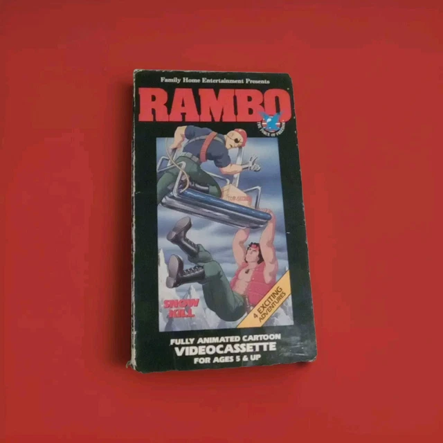 RAMBO SNOW KILL Animated Cartoon VHS FHE 1987 £10.78 - PicClick UK