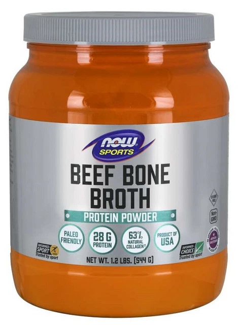 BONE BROTH, BEEF Powder - 544g £45.95 - PicClick UK