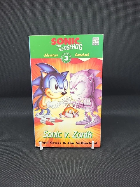 SONIC THE HEDGEHOG Gamebook 3 - Sonic v Zonik: Nigel Gross ISBN ...
