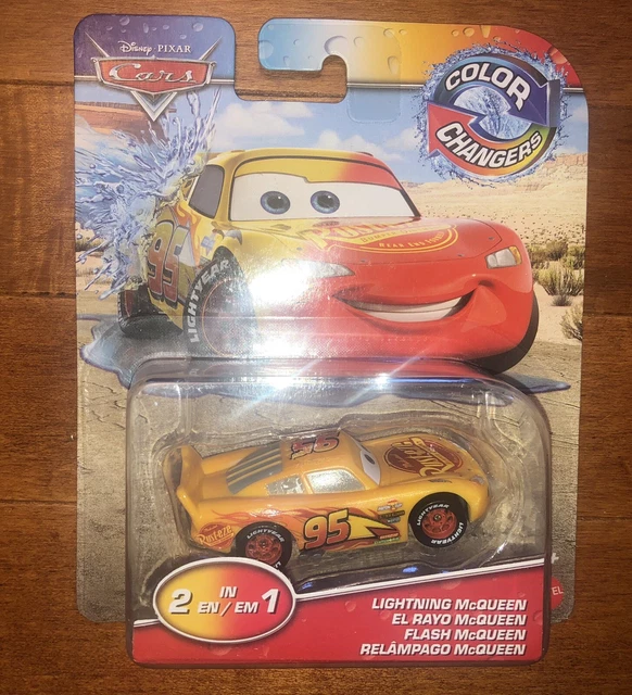 DISNEY PIXAR CARS Color Changer Lightning McQueen Toy Vehicle New £14. ...