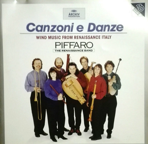 PIFFARO THE RENAISSANCE Band Canzoni e Danze - CD EUR 8,99 - PicClick FR