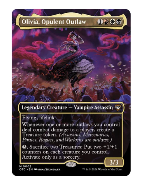 OLIVIA, OPULENT OUTLAW - Extended Art Commander: Outlaws of Thunder Junction MTG EUR 1,62 ...