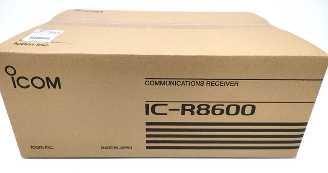 ICOM IC-R8600 DESKTOP Unlocked Wideband Radio Receiver SSB AM FM WFM CW ...