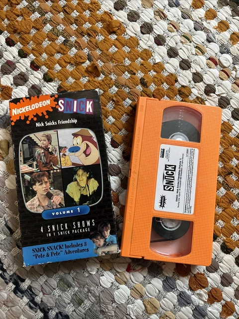 NICKELODEON SNICK VHS: Nick Snicks Friendship Vol. 1 4 Shows 1993 ...