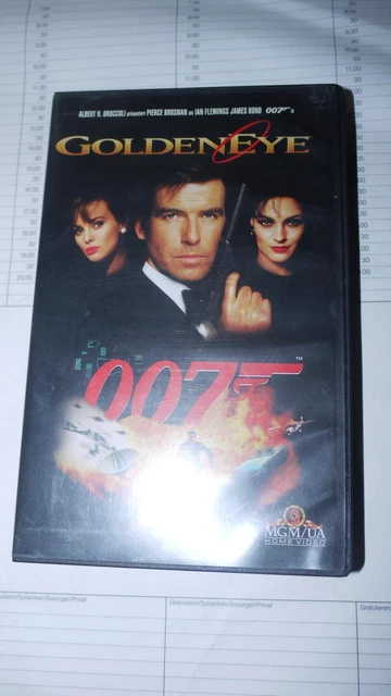 JAMES BOND 007 Goldeneye VHS VIDEO Kassette EUR 1,00 - PicClick IT