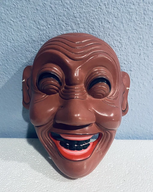 VINTAGE CARVED WOODEN Balinese Mask Mas Ubud Bali I Wayan Muka? £128.02 ...