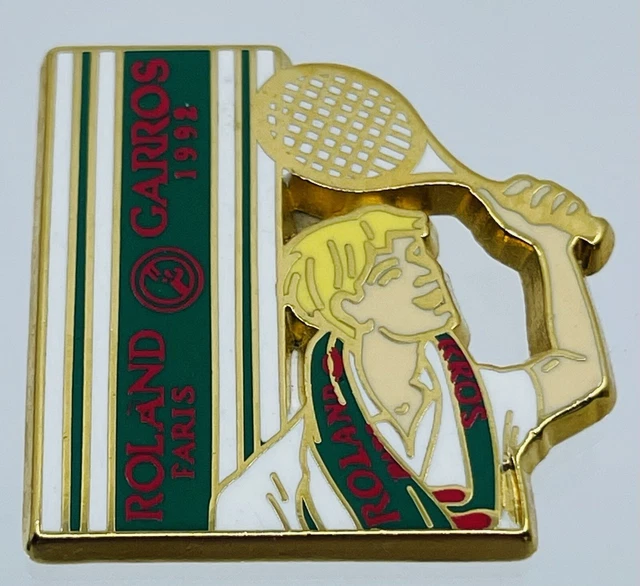 PIN'S PINS PIN Tennis Roland Garros 1992 - Deschamps - Arthus Bertrand Paris EUR 9,99 - PicClick IT
