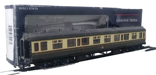 BACHMANN 00 34-127 Collett 1St/3Rd Choc/Cream Great Western Coach Model ...