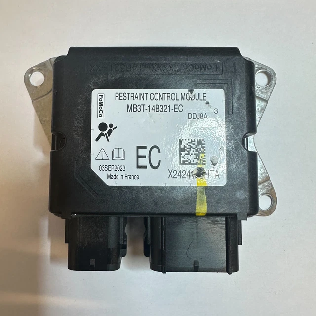 FORD RANGER AIRBAG SRS ECU Control Module MB3T14B321EC No Crash Data £ ...