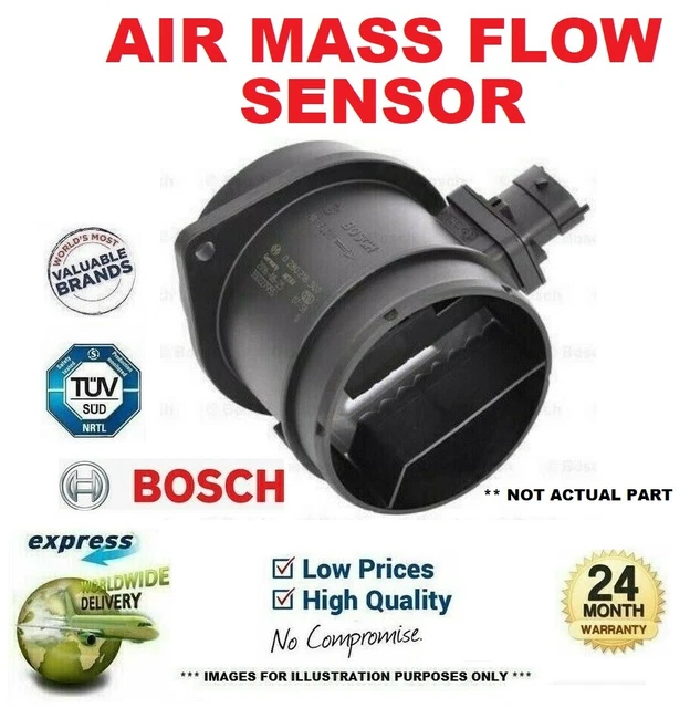 BOSCH AIR MASS FLOW SENSOR for OPEL INSIGNIA Estate 2.0 CDTI 2013-2015 ...
