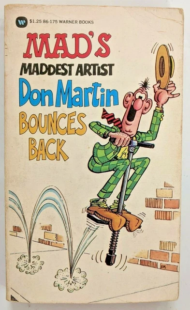 MAD MAGAZINE 1976 MAD'S MADDEST ARTIST DON MARTIN REBOUNCES BACK -M260 ...