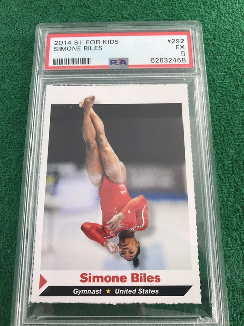 2014 SPORTS ILLUSTRATED Simone Biles Card #292 PSA 5 EUR 22,00 ...