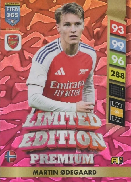 PANINI FIFA 365 2025 Premium Limited Edition Martin Ødegaard EUR 3,00 ...