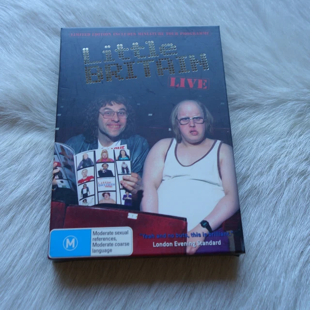 LITTLE BRITAIN LIVE Boxset LITTLE BRITAIN Tv Show BBC Tv Show DVD $9.36 ...