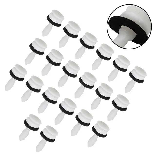 BORDURE PANNEAU PORTE Fixation Clips Plastique Remplacement Attache ...