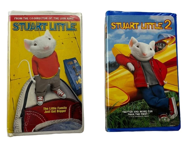 STUART LITTLE 1 & 2 VHS Lot Video Tapes Clamshell Case £9.34 - PicClick UK