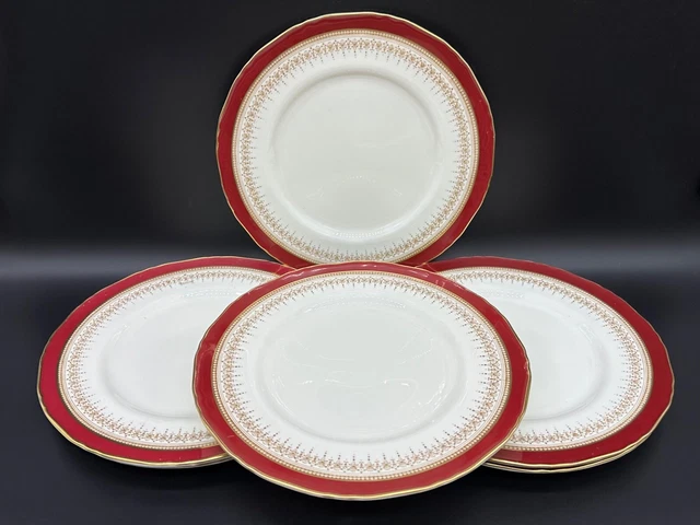 ROYAL WORCESTER REGENCY Dinner Plates(Set of 4) Bone China England $89. ...