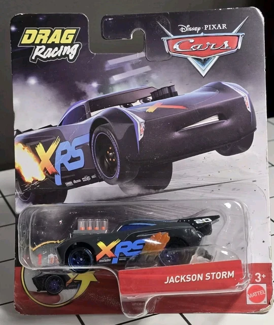 DISNEY PIXAR CARS- Xrs Drag Racing Jackson Storm -New £6.00 - PicClick UK