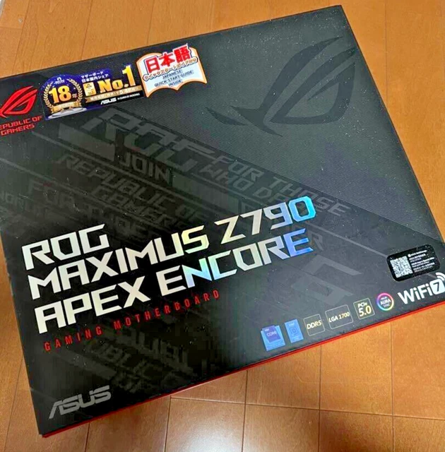 ASUS INTEL CPU LGA1700 Z790 ATX Motherboard/ROG MAXIMUS Z790 APEX ...