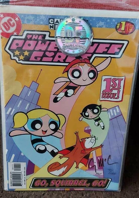 POWERPUFF GIRLS #1 Comic 2000 DC COMICS AUTOGRAPHED BY CRAIG McCRACKEN77/1500! £102.00 - PicClick UK